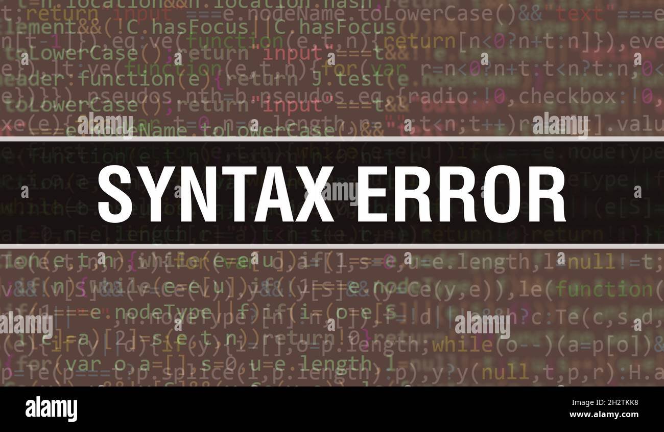 The Anatomy of a Syntax Error: How Code Breaks - Untangling Syntax The Anatomy of a Syntax Error: How Code Breaks - Untangling Syntax